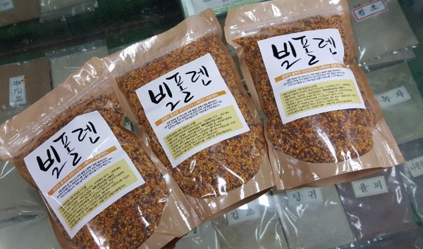 슈퍼푸드 비폴렌벌화분 아로니아분말 파는곳경동시장 용래당입니다~ 네이버 블로그