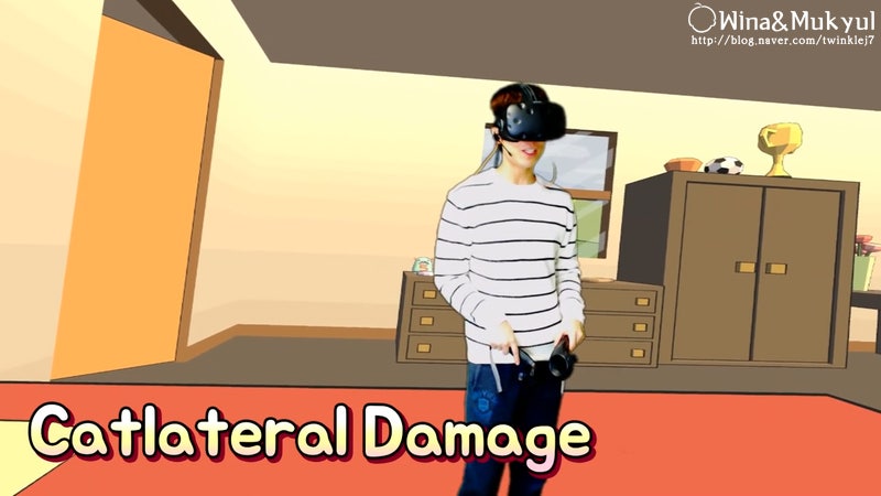 Catlateral Damage VR 고양이VR! [무결의 VR게임 / HTC VIVE] : 네이버 블로그