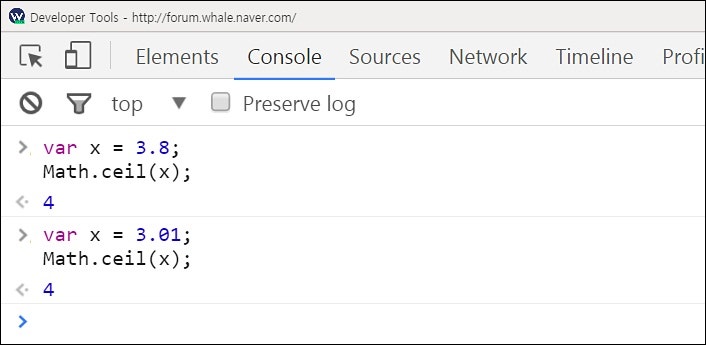 javascript 함수 round, ceil, floor ( 반올림, 올림, 내림 ) : 네이버 블로그