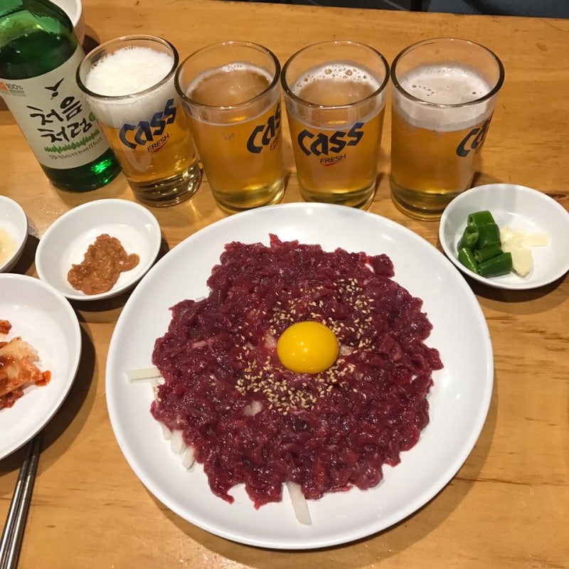 광장시장 육회 자매집 3호점광장시장 원조 육회 맛집 자매집 추천해용~ 네이버 블로그