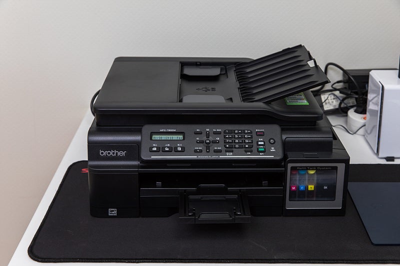 무한잉크복합기 추천 브라더 MFC-T800W 사용기 : 네이버 블로그