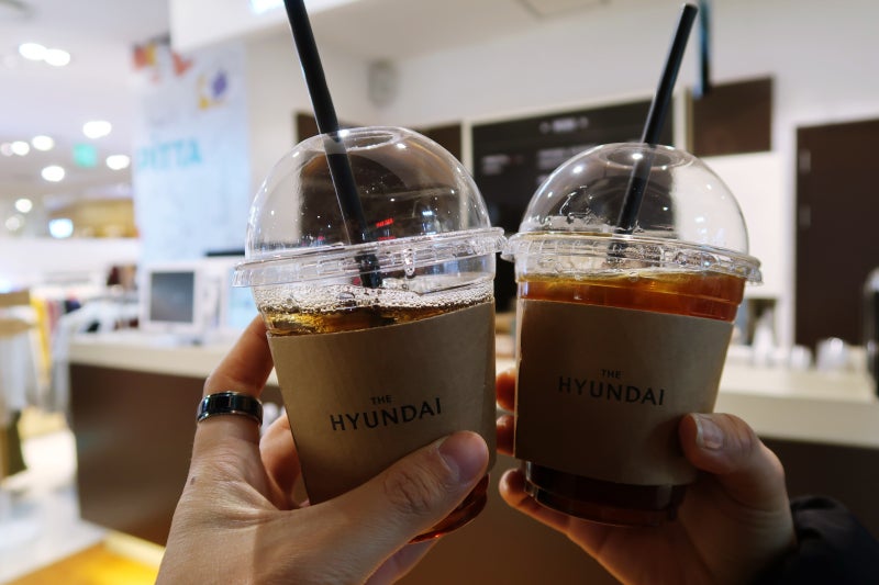 신도림 현대백화점 디큐브시티 카페 Cafe H에서 시원한 커피 한잔 네이버 블로그
