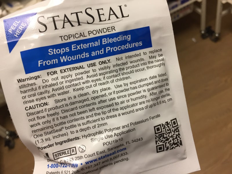 지혈 파우더 (Statseal) : 네이버 블로그