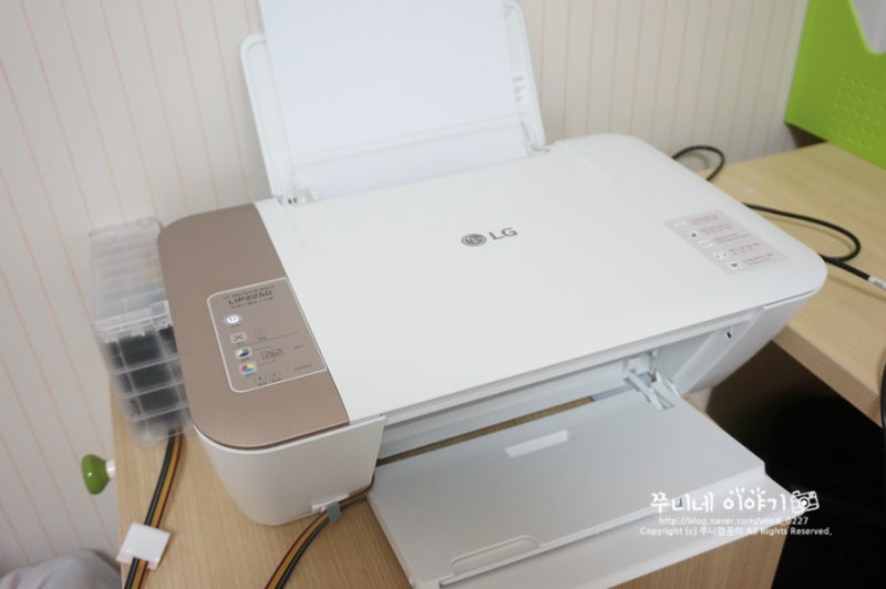 무한잉크 프린터 가정용 쓰기 딱인 LG LIP2250 : 네이버 블로그