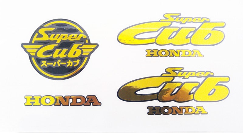 혼다 커브 / 슈퍼 커브 스티커 HONDA SUPER CUB STICKER 금박 스티커 재입고 안내 [바이킹넷] : 네이버 블로그