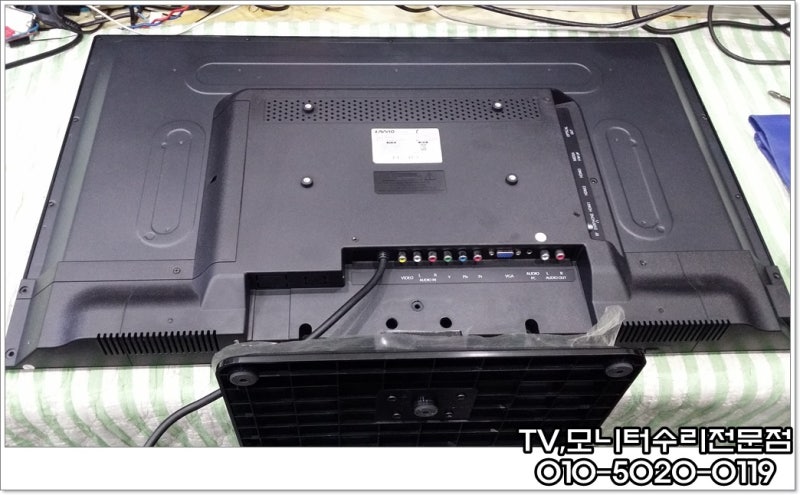 (주)자비오씨엔씨 XAVVIO 32인치 X3200DWT 빨간불에서 멈추고 화면이 안켜져요 부산TV수리 : 네이버 블로그