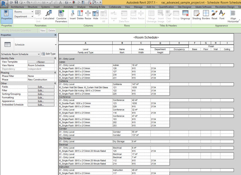 레빗(revit) 포함된 일람표(Embedded Schedule)이란? : 네이버 블로그