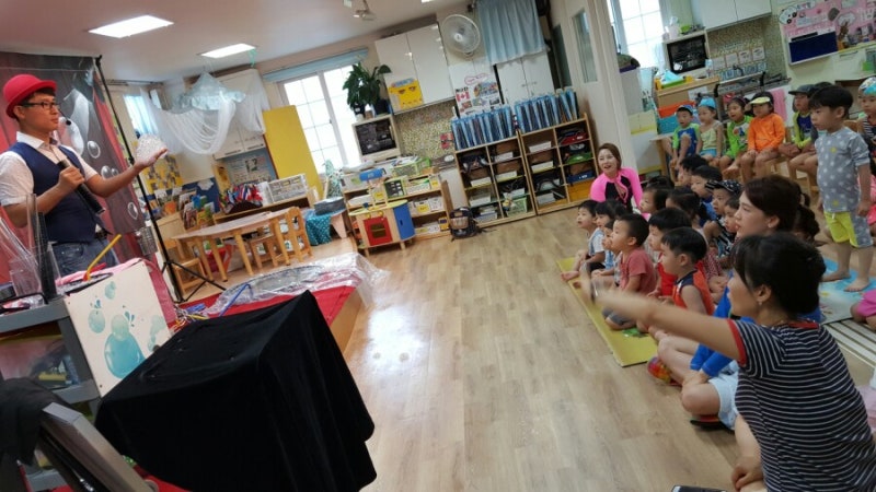 찾아가는 버블쇼버블공연 새새싹어린이집 버블쇼버블공연and복화술쇼 네이버 블로그