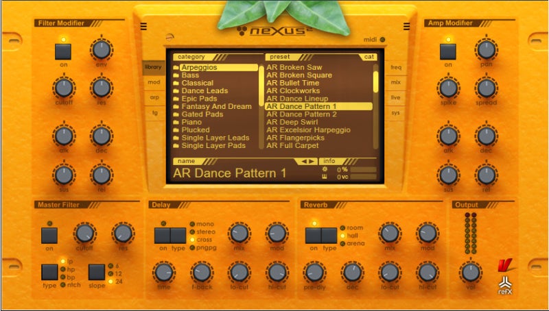 [가상악기 : VSTi 리뷰] reFX Nexus 2(넥서스 2) : 네이버 블로그