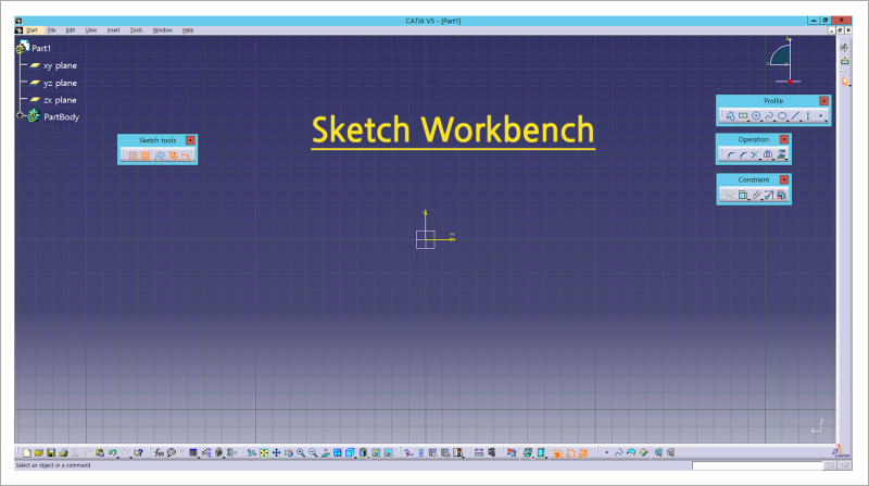 카티아(CATIA) 교육 기능별 CATIA V5 - Sketcher Workbench 알아보기 : 네이버 블로그