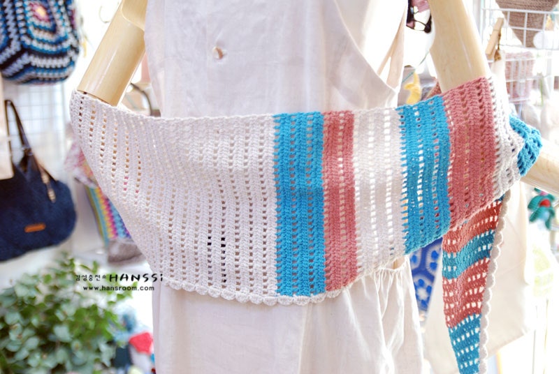 [삼각지.신용산.이촌.이태원 뜨개 공방 한씨] spring scarf : 네이버 블로그