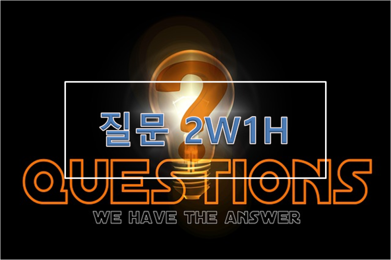 질문 2W1H : 네이버 블로그