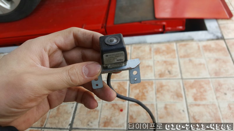 Diy Yf소나타 현대 모비스순정 후방카메라 교체작업 네이버 블로그