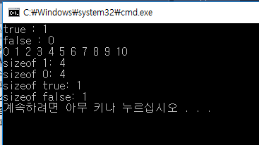 [C++] 변수형 bool : 네이버 블로그