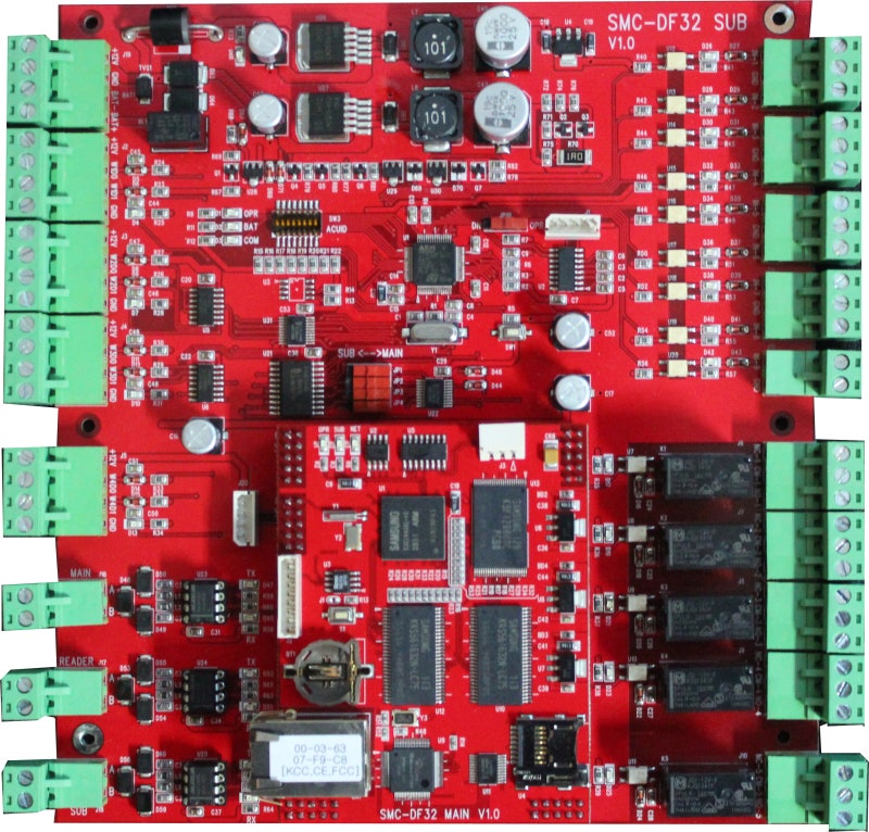ACU, ACCESS CONTROL UNIT, SMC-DF32, 출입통제 컨트롤러, 4CH : 네이버 블로그