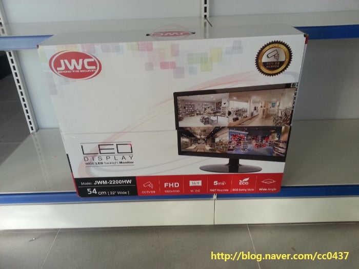 CCTV설치: CCTV JWC DVR + JWC MONITOR : 네이버 블로그