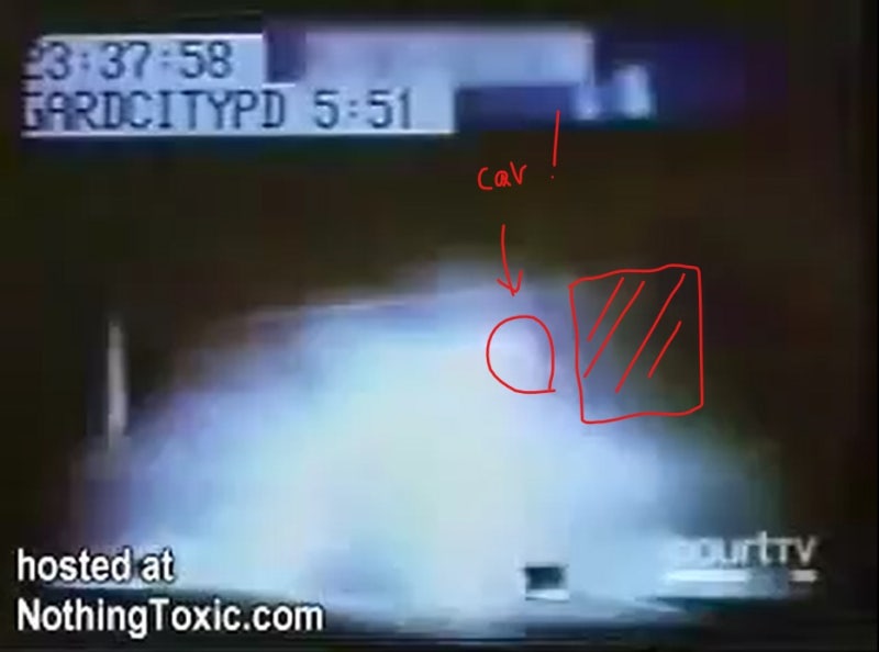 유령차와 경찰차의 추격전(Ghost Car Chase) 영상의 진실 : 네이버 블로그