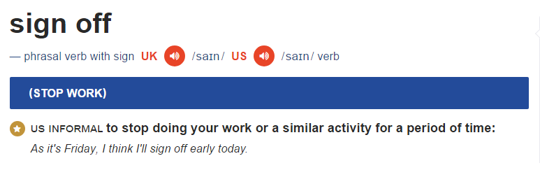 우리가 몰랐던 SIGN OFF 의 너무 실용적인 다양한 뜻 ! 끝내다 영어로 ! : 네이버 블로그