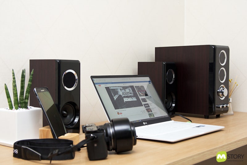 [리뷰] 2.1채널 우퍼 PC 스피커 :: 보노보스(BonoBoss) Bos-5000 TITAN : 네이버 블로그