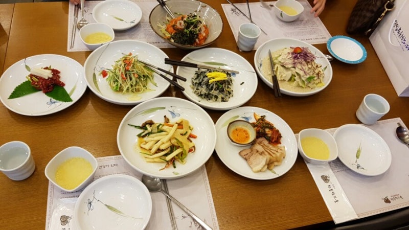 세종시 맛집 뒤웅박고을 장향관에서 칠순기념 가족식사 했어요~♡ 네이버 블로그