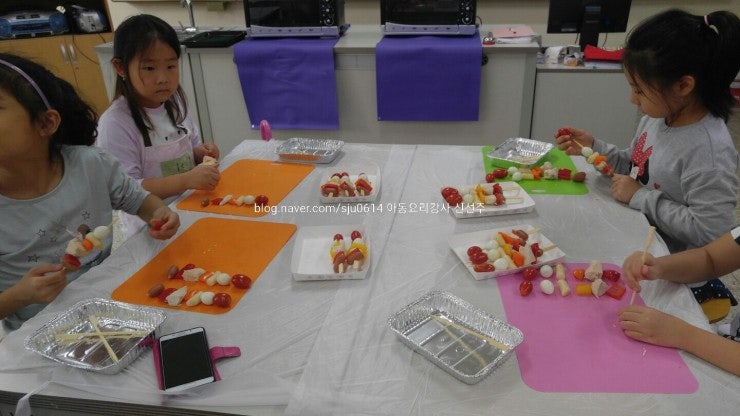 안산별망초등학교 방과후요리교실시시케밥안산아동요리아이사랑요리발전소아동요리강사 신선주안산아동요리수업시흥아동요리