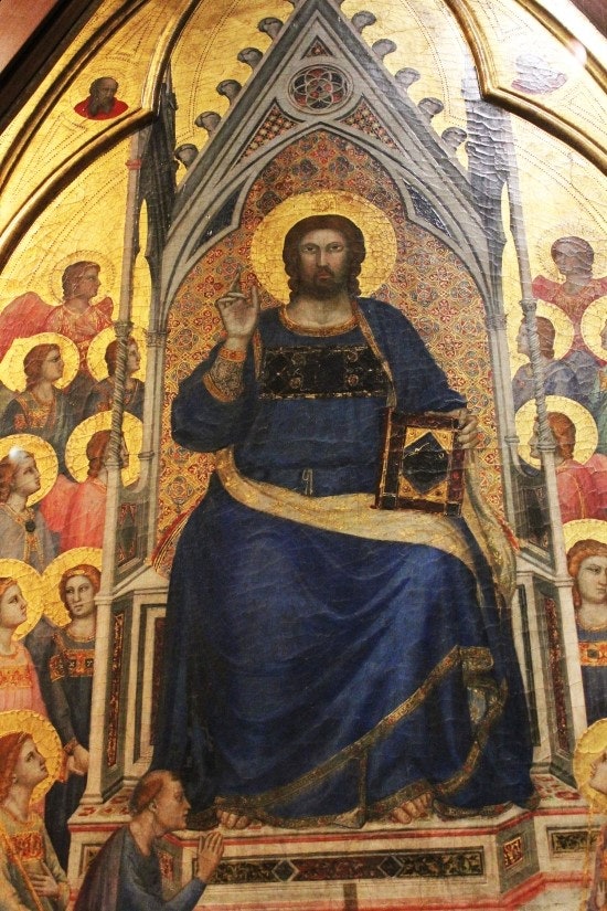 조토(Giotto) - 스테파네스키 트립틱(Stefaneschi Triptych), Sala 2, Pinacoteca ...