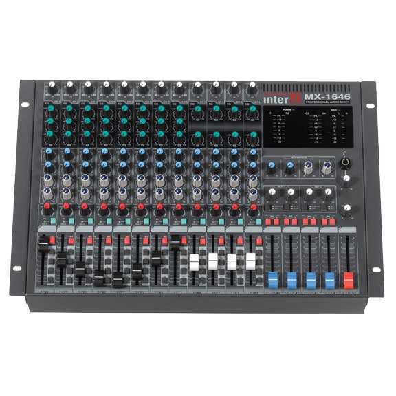 MX-1646 / MX1646 / 랙타입 아날로그 믹서 / INTER-M / INTERM / 인터엠 / 8MIC/입력 : 네이버 블로그
