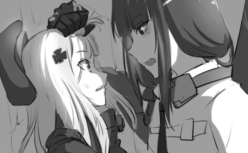 소녀전선 만화 흥국이hk416와 우리형m16a1의 회상 ②manhwa 네이버 블로그