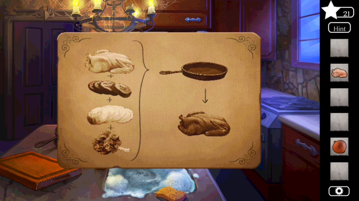 [탈출게임]Adventure Escape : Murder Manor(살인저택) 공략/ 2. A Serving of Murder ...