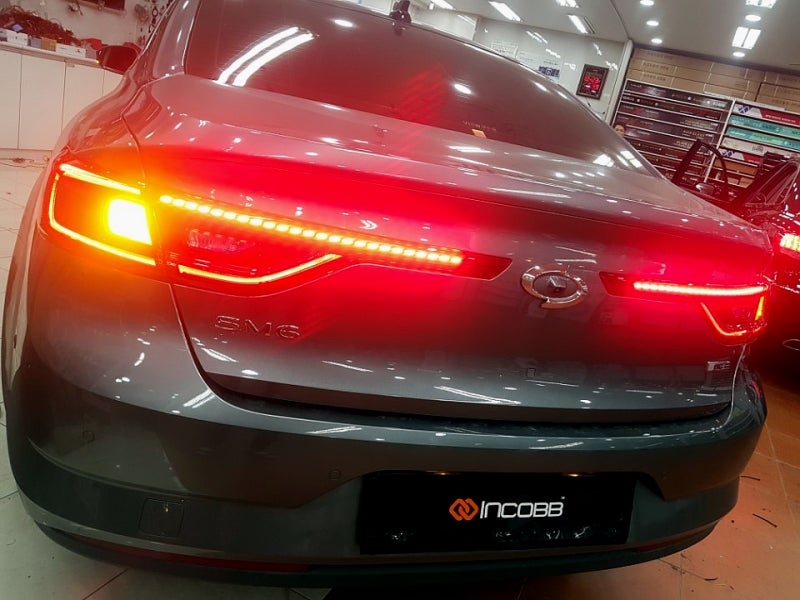 대전테일램프개조 SM6 LE모델 RE로 튜닝 : 네이버 블로그