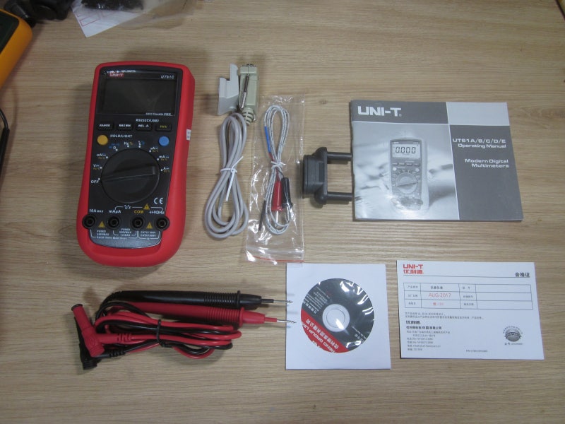 가성비 좋은 멀티미터 UNI-T UT61C, UT120B : 네이버 블로그