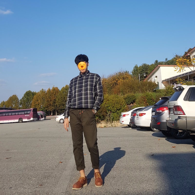 남자 카키색 바지 코디 아메카지 룩으로 네이버 블로그