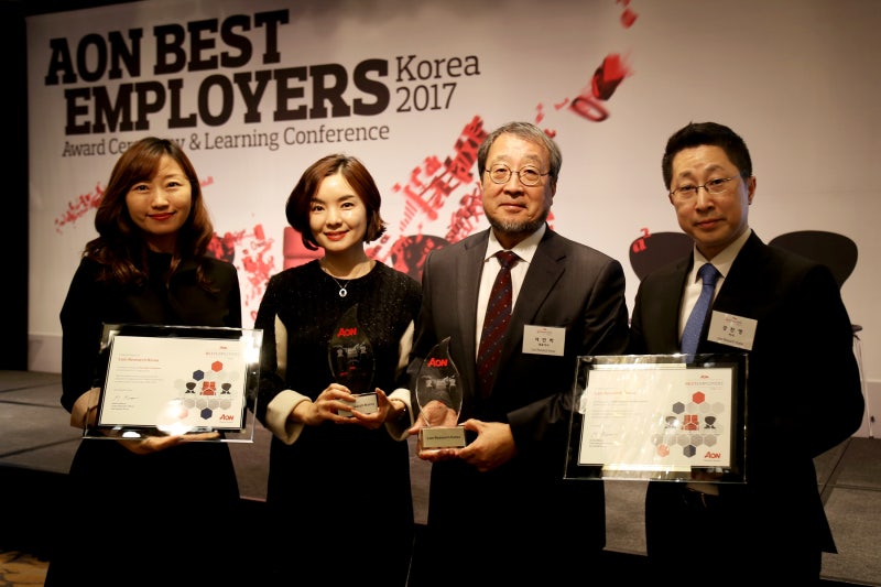 램리서치코리아, AON 선정 ‘2017 한국 최고의 직장’ 본상 및 특별상 수상 : 네이버 블로그