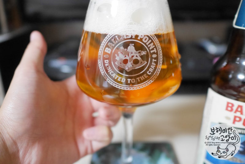 *블라스트 포인트(Ballast Point) 만타 레이 더블 아이피에이(Manta Ray Double India Ale) 후기 ...