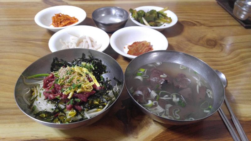 백종원의 3대천왕에서 추천한 함평 육회비빔밥 맛집 화랑식당 네이버 블로그