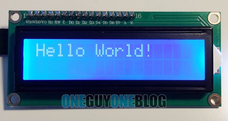 아두이노 I2C LCD 화면 사용/연결법 및 예제 : 네이버 블로그