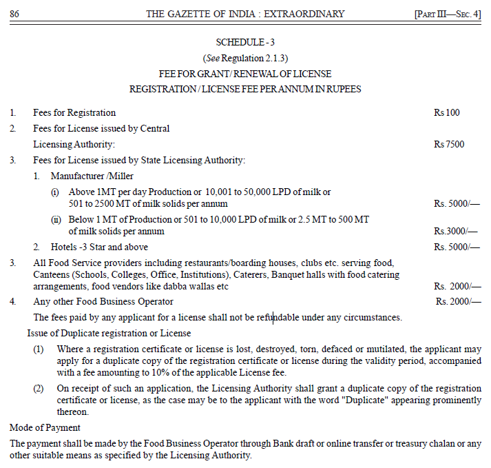 식품안전표준법(FSSAI, Food Safety and Standards Act, 2006)-2 : 네이버 블로그