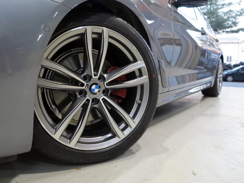 [BMW 휠튜닝] BMW G30 520D 19인치휠교체작업!! BMW G11,G12 7시리즈 순정 19인치휠 장착 및 미쉐린 ...
