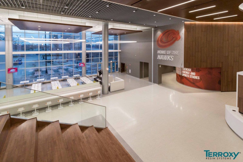 말콤 대학 로비 바닥 테록시(Terroxy) 에폭시 테라조(EpoxyTerrazzo)시공 : 네이버 블로그