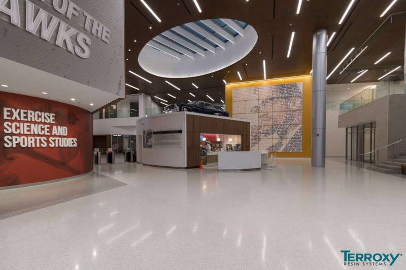 말콤 대학 로비 바닥 테록시(Terroxy) 에폭시 테라조(EpoxyTerrazzo)시공 : 네이버 블로그