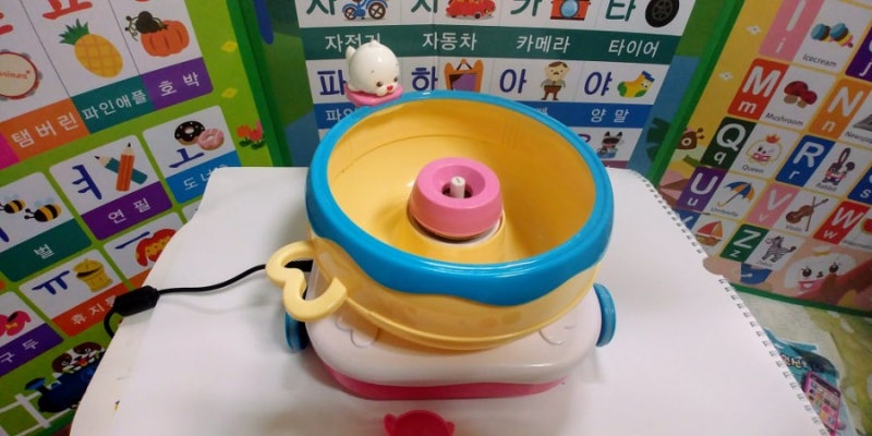하프의 솜사탕 메이커 장난감 솔직 후기 : 네이버 블로그