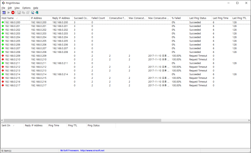IT 전산 관리자에게 유용한 프로그램(Pinginfoview) : 네이버 블로그
