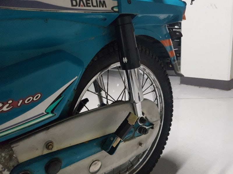 시티백 리스토어, 시티100 동해 앞뒤 쇼바 교체기 : 네이버 블로그