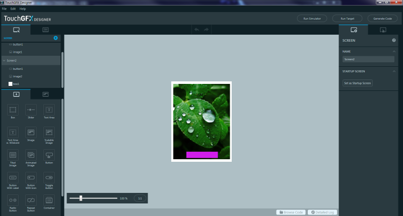 [TouchGFX] Trainnning - 1 : 네이버 블로그