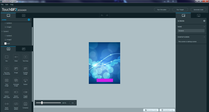 [TouchGFX] Trainnning - 1 : 네이버 블로그