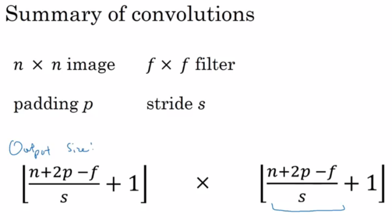 5. Strided Convolutions : 네이버 블로그