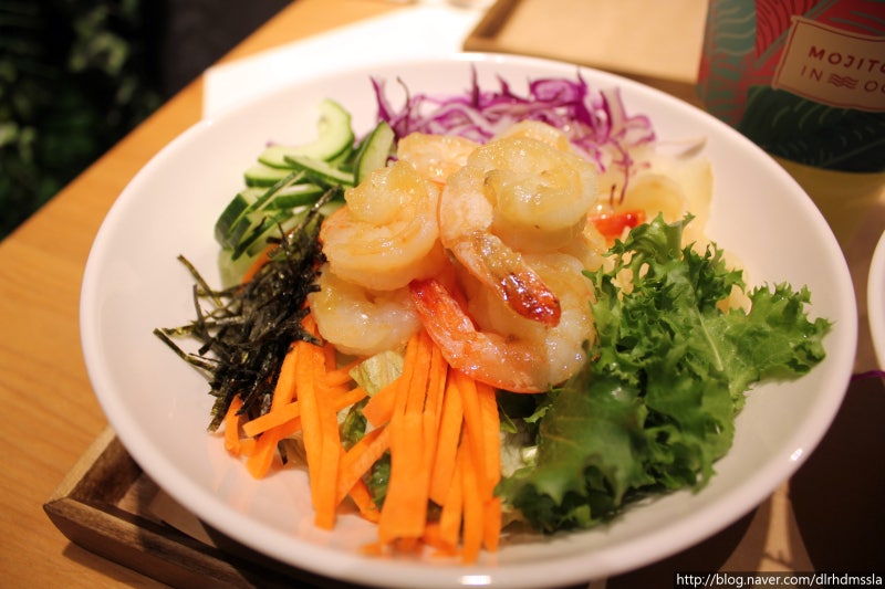 잠실 롯데백화점 맛집 모히또바인오션에서 포케와 모히또 즐기기 네이버 블로그
