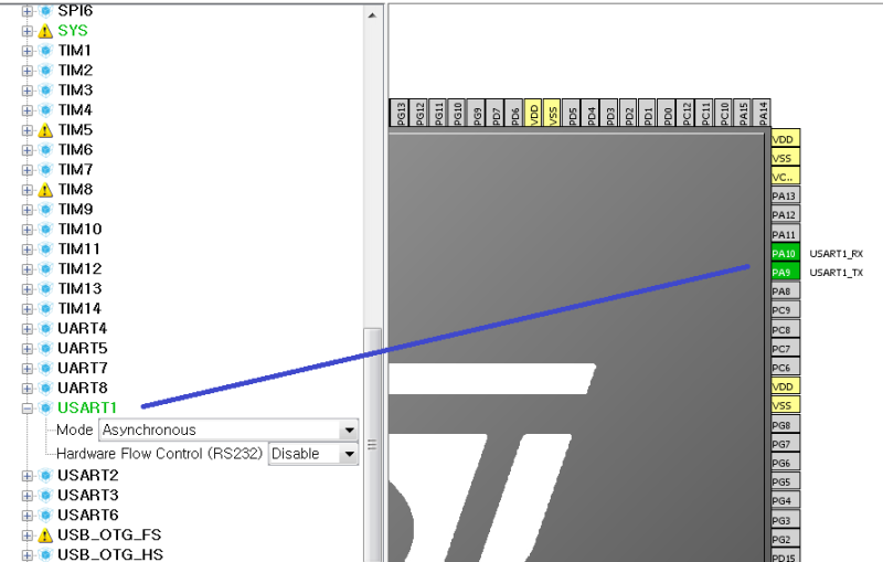 STM32 CubeMX 사용하기 #2 (PinOut 설정) : 네이버 블로그