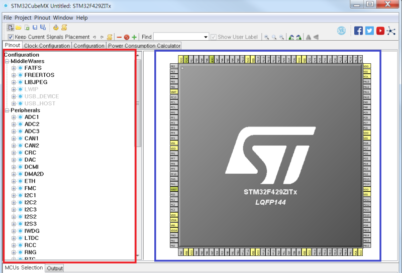 STM32 CubeMX 사용하기 #2 (PinOut 설정) : 네이버 블로그