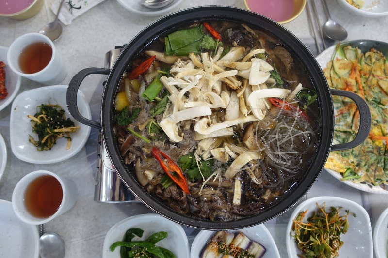 구례 버섯전골 맛집 뚝배기식당 네이버 블로그